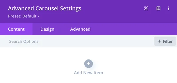 Advanced Carousel Module Overview - DiviFlash Docs