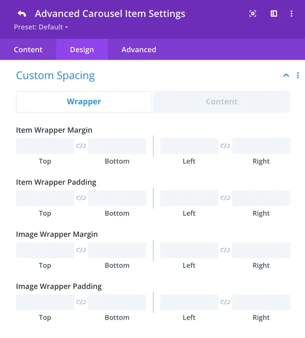 Advanced Carousel Module Overview - DiviFlash Docs