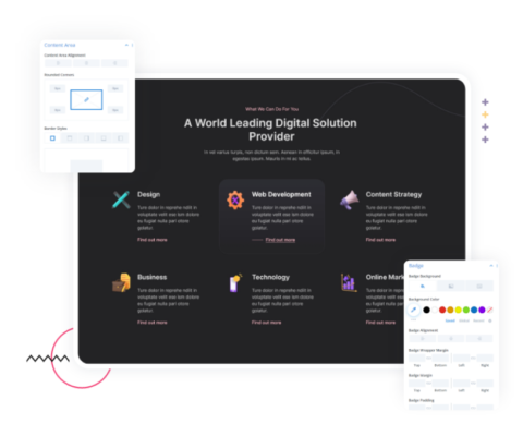 Advanced Divi Blurb Module - DiviFlash