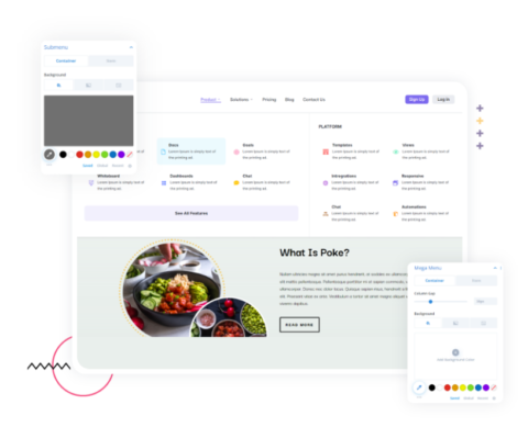 Advanced Divi Menu Module - DiviFlash