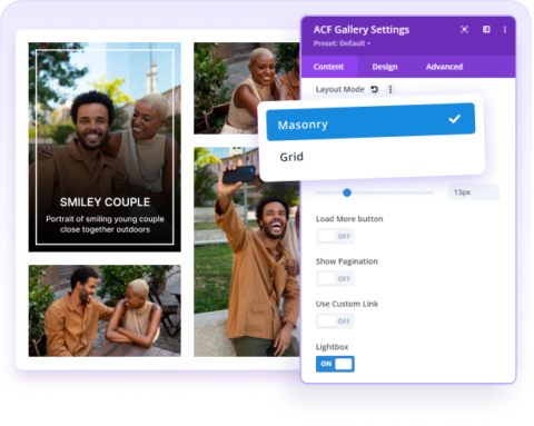 Divi ACF Gallery Module - DiviFlash