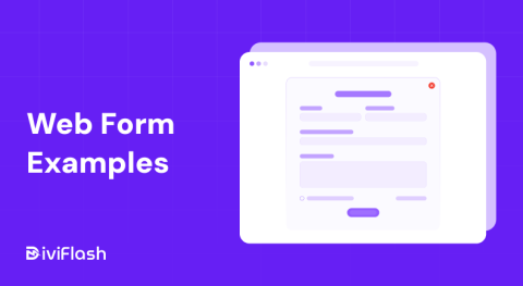 10 Best Web Form Examples Users Love Filling Out | DiviFlash